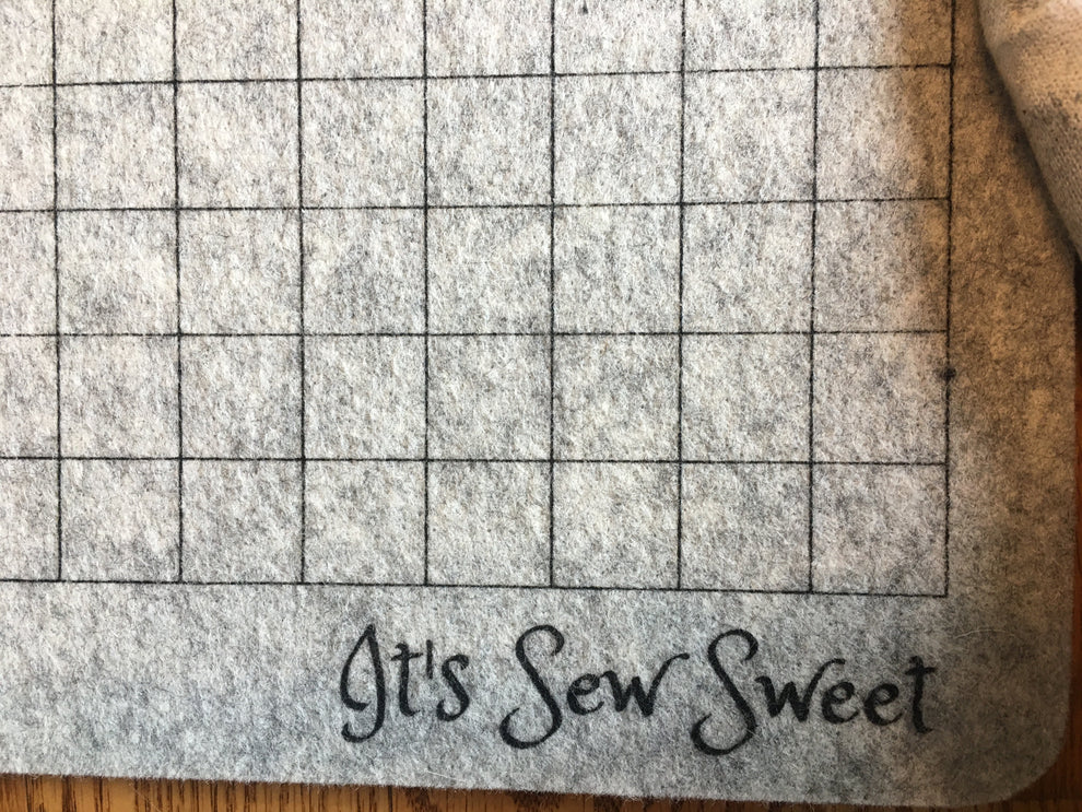 22x60 Inch Grid Printed Wool Pressing Mat – It's Sew Sweet